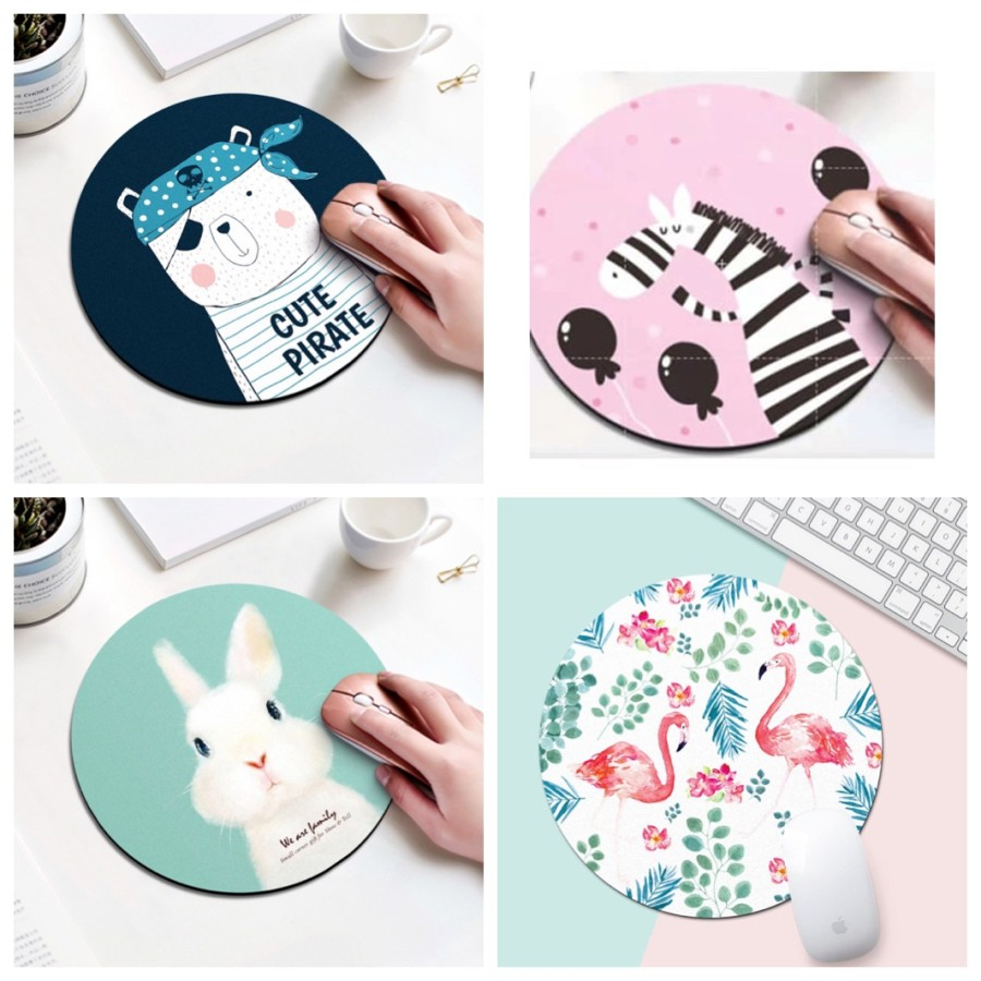Jual Mousepad kain kartun lucu karakter alas tatakan mouse pad murah ...