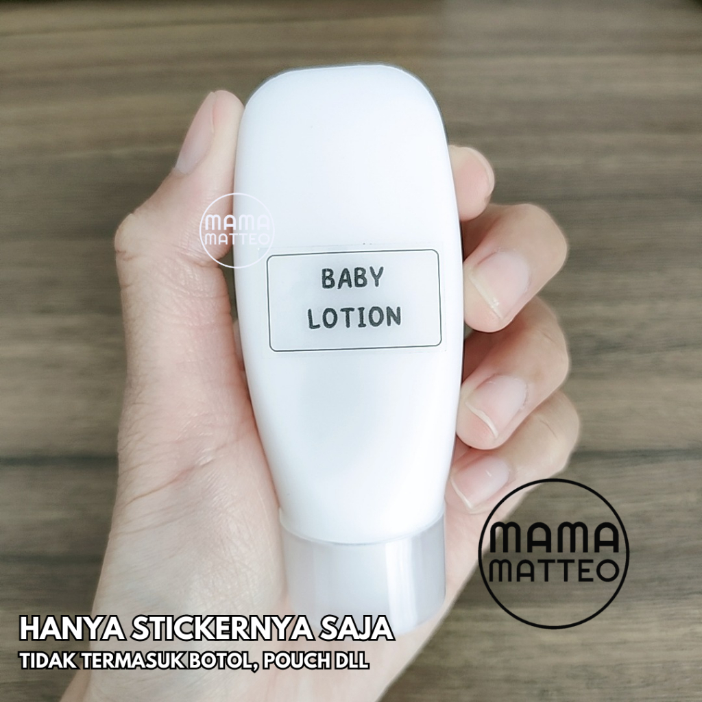 Jual STICKER BENING Untuk Botol Pouch Travel Refill Kosong Isi Ulang ...