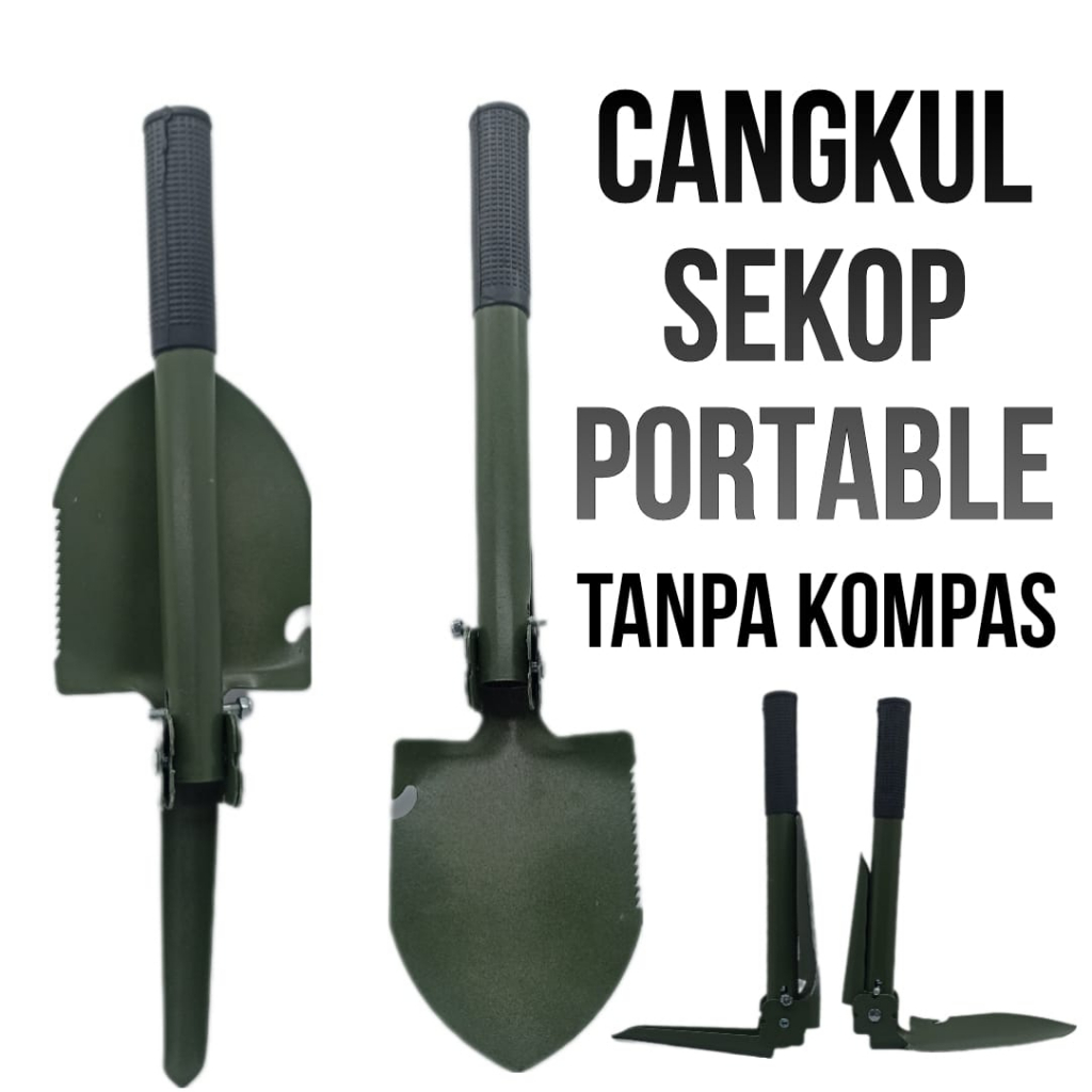 Jual Sekop Cangkul Pacul Lipat Gergaji Skop Mini Portable Militer ...