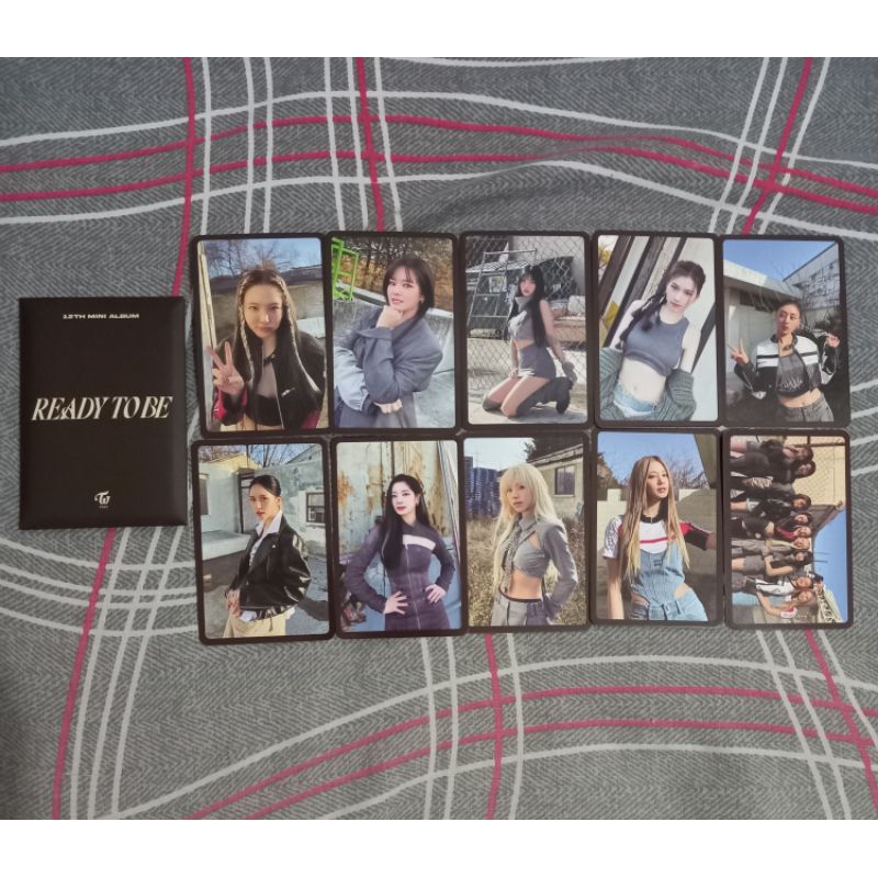 Jual [SET] TWICE Ready To Be POB Pre Order Benefit JYP Be Ver Photocard Official Nayeon ...