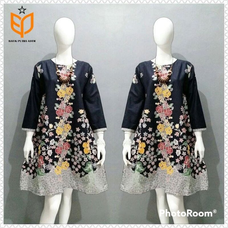 Jual TUNIK BATIK CANTIK DAN ELEGAN MODEL TERBARU 2023 BAJU BATIK PESTA ...