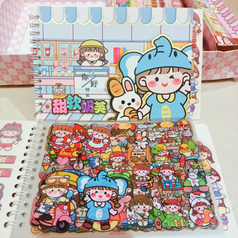 Jual BLANJA.ids ALBUM STICKER BOOK JUMBO/18x12 Cm/ STIKER ALBUM ISI 15 ...