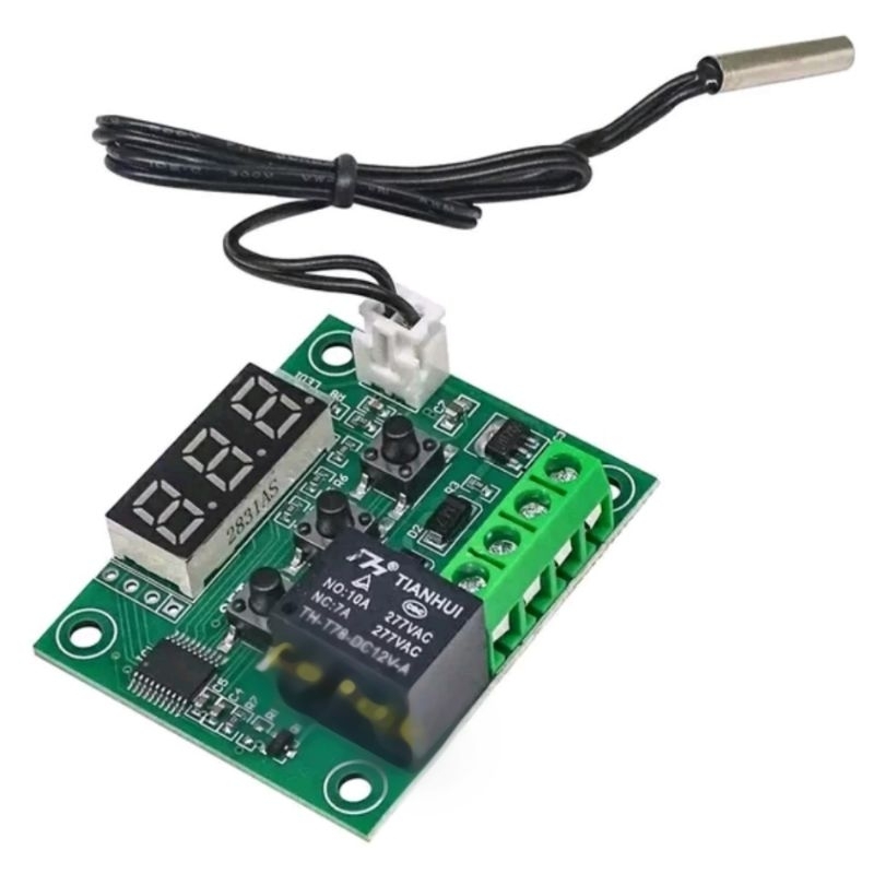 Jual W1209 LED Digital Thermostat Kontrol Suhu Thermometer Thermo ...