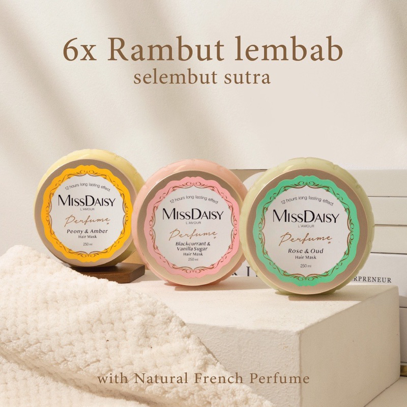 Jual Miss Daisy French Perfume Hair Mask 250ML FULLSIZE | Shopee Indonesia