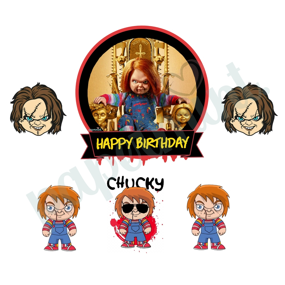 Jual CAKE TOPPER HIASAN KUE CHUCKY | Shopee Indonesia