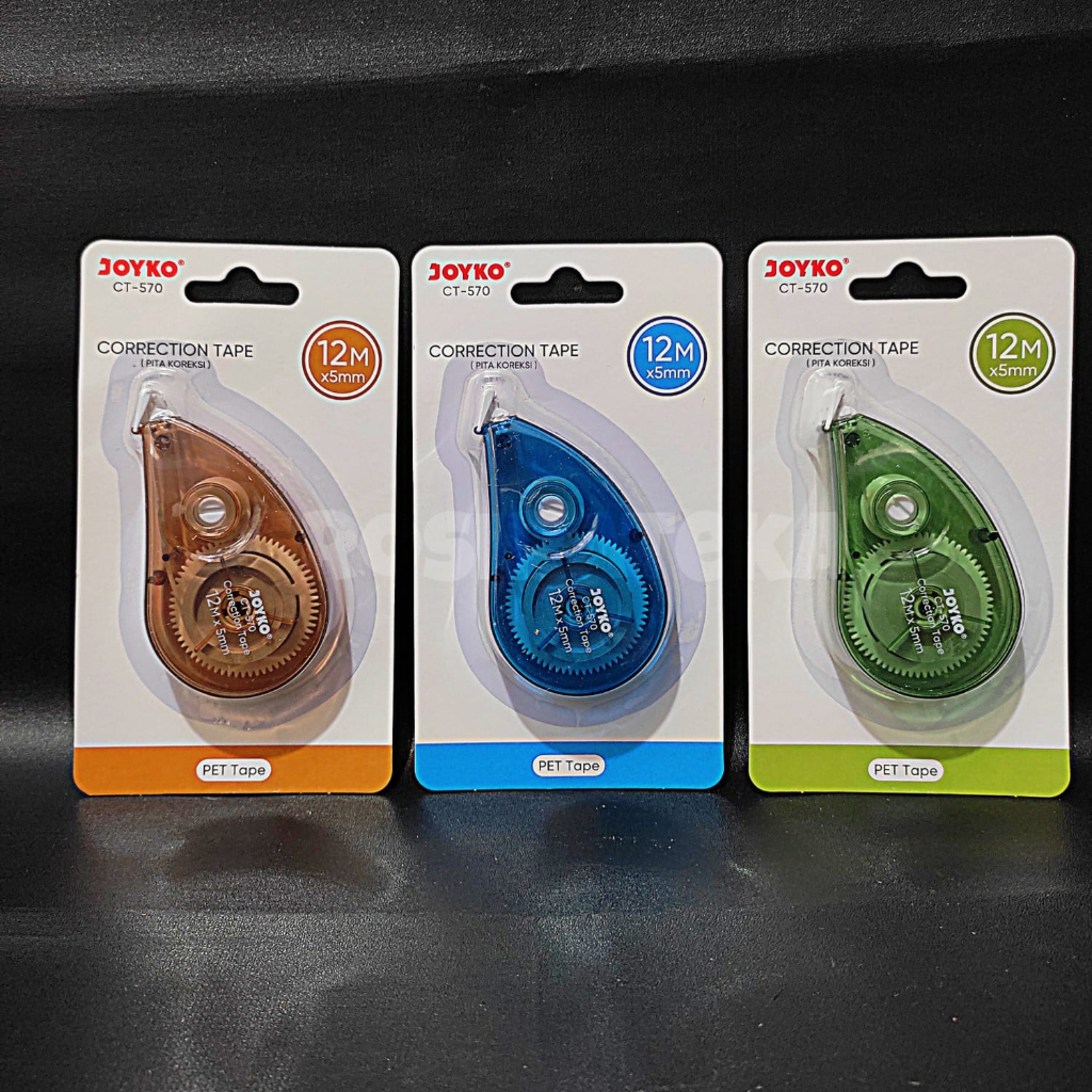 Jual TIPE X, TIPE X KERTAS, CORRECTION TAPE CT-570 JOYKO | Shopee Indonesia