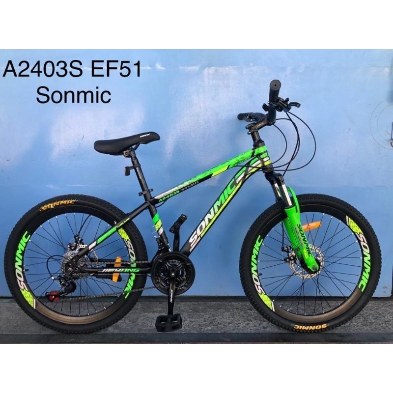 Jual Sepeda Gunung MTB 24 Sonmic 21 Speed Cakram Depan Belakang ...