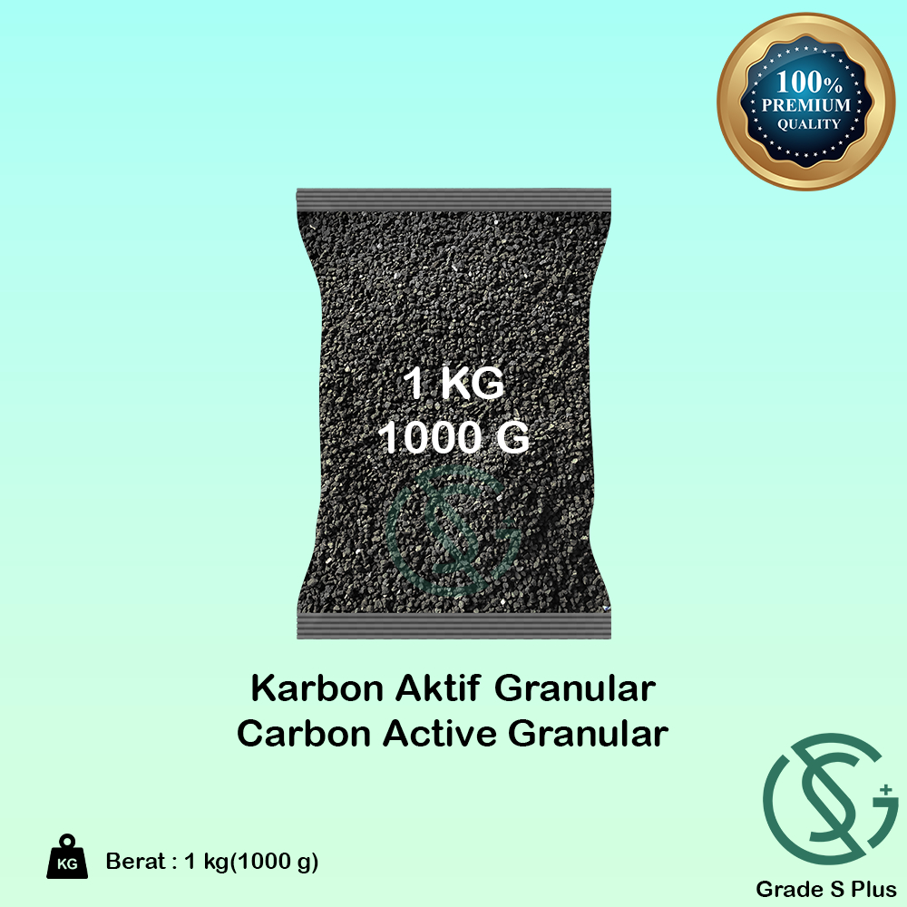 Jual Karbon Aktif Granular 1/2kg(500g) & 1kg(1000g)/ Carbon Active Granular 1/2kg(500g) & 1kg ...