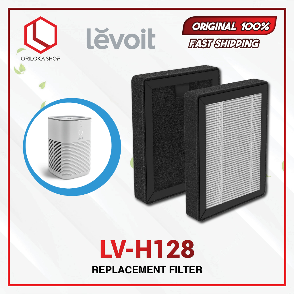Jual Levoit Replacement Filter LV-H128 True HEPA H13 Dual Filter ...