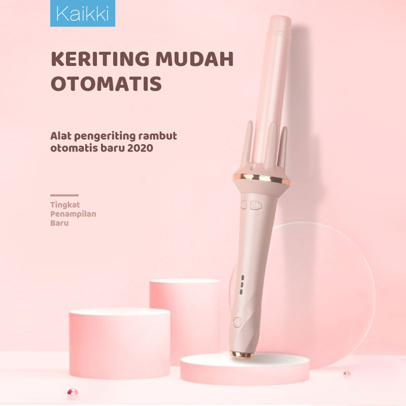 Jual Kaikki Catokan Curly Otomatis 28MM Curly Rambut Keriting Keramik ...