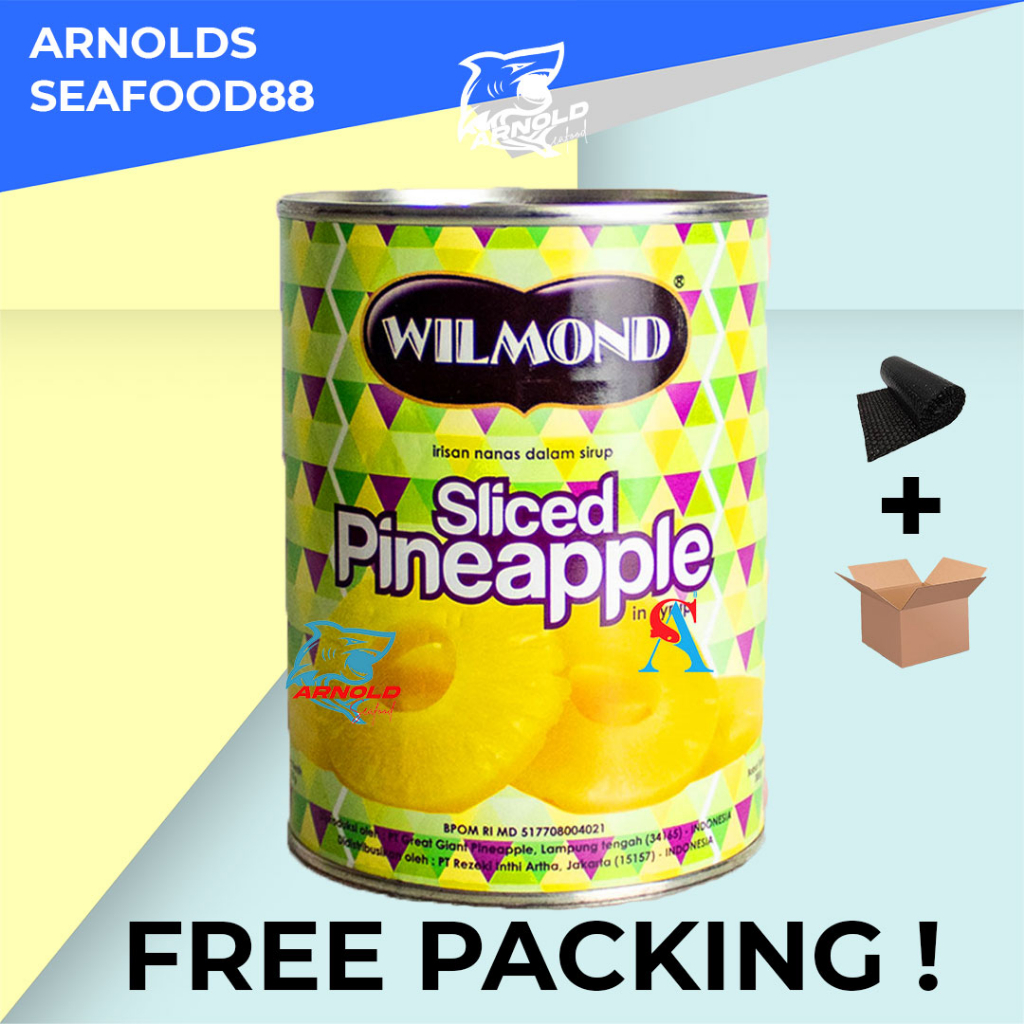 Jual Wilmond Sliced Pineapple 567g / Irisan Nanas Kaleng / Buah Nanas ...