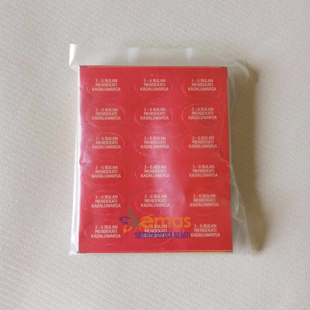 Jual Stiker Label Obat Kadaluwarsa | Stiker Penanda Obat Akan ED untuk ...