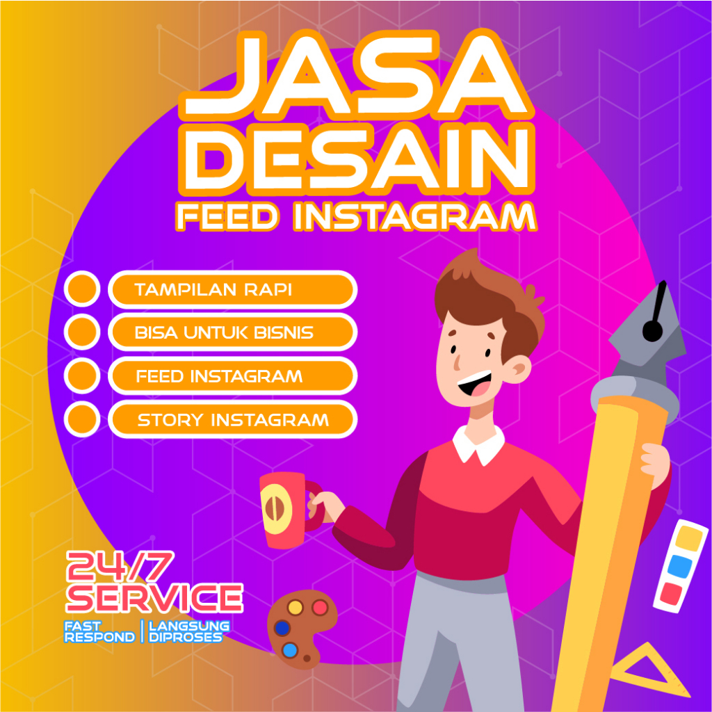 Jual Desain Feed Instagram | IG Story | Reels | Kreatif Posting Semua ...