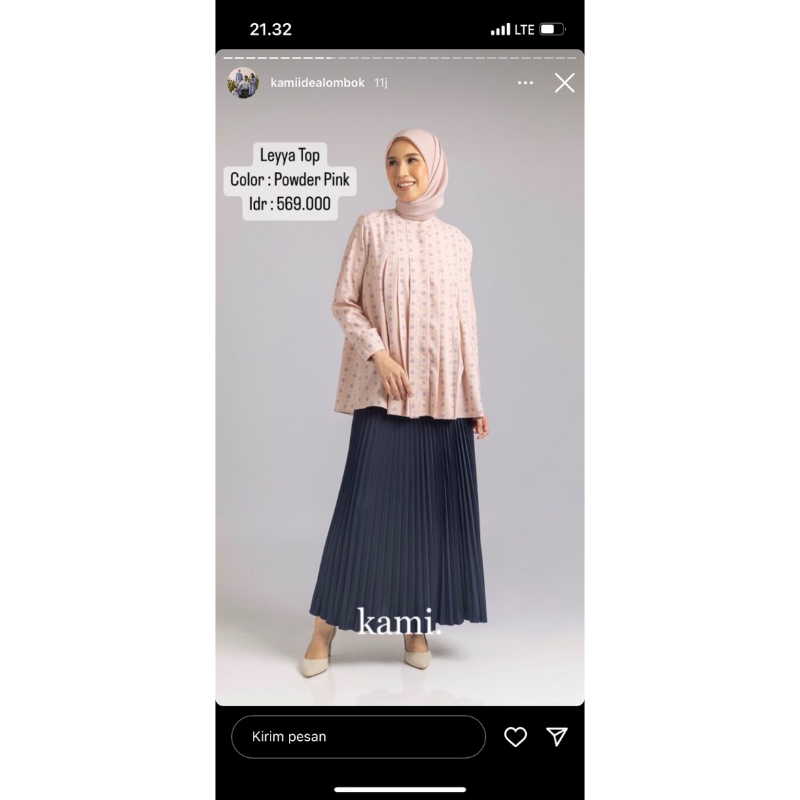 Jual Leyya top kamiidea kami | Shopee Indonesia