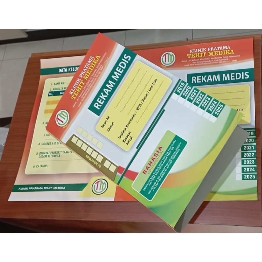 Jual Map, Map Dokumen, Map Kertas, Map Rekam Medis, Map Rekam Medis ...