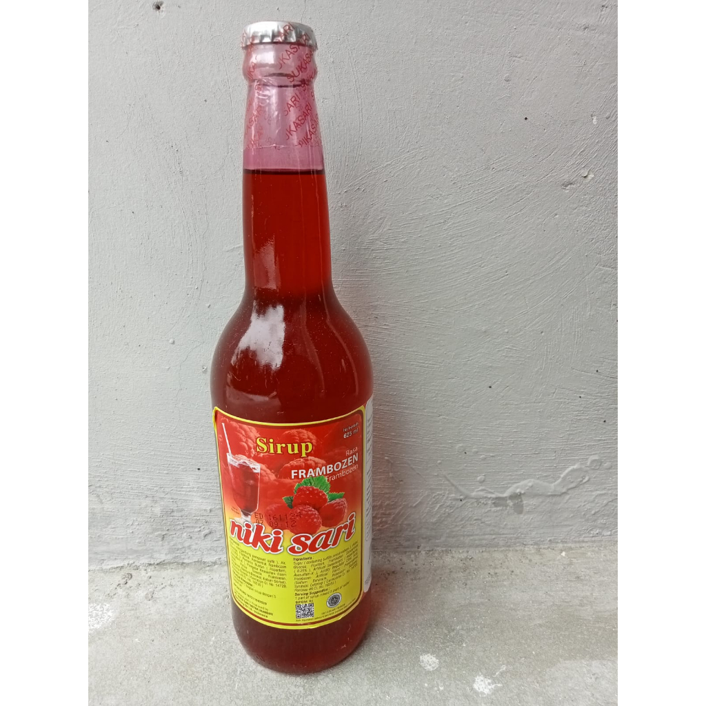 Jual Sirup Niki Sari Rasa Frambozen 625 ml | Shopee Indonesia