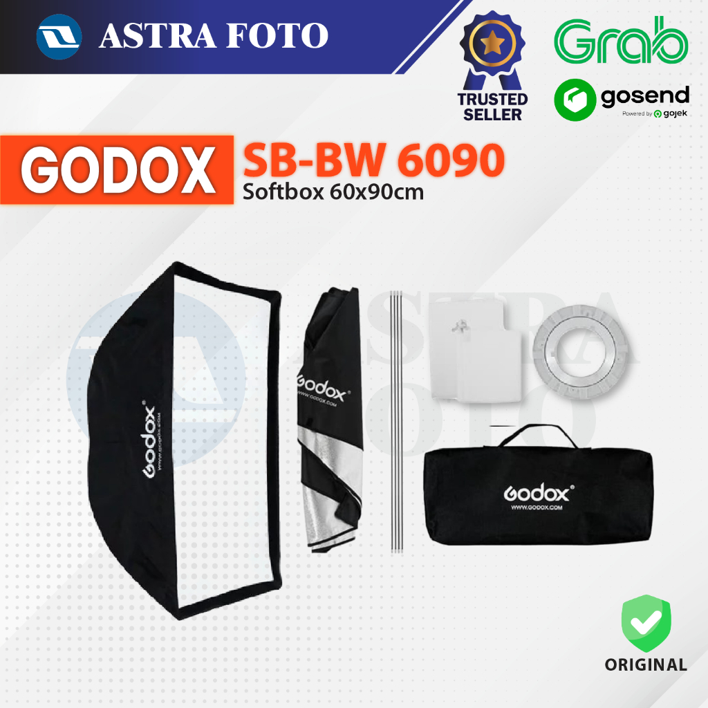 Jual Godox Softbox SB BW 60x90cm Bowens Mount 60 x 90 cm SBBW 60x90 cm Softbox LED Continous ...