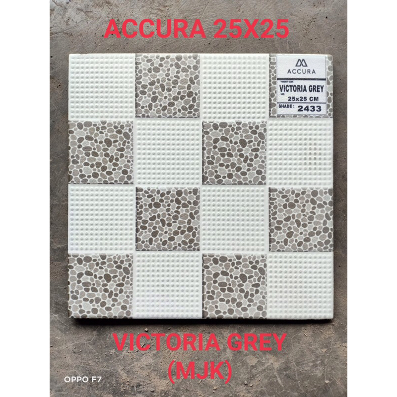 Jual Keramik Kamar Mandi Mulia Accura 25x25 | Shopee Indonesia