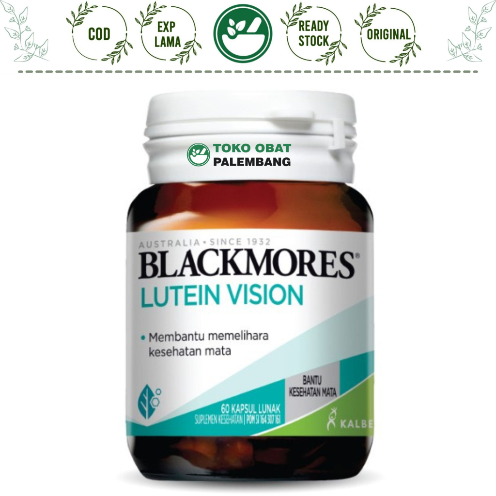 Jual BLACKMORES VISION SUPPORT 30 KAPSUL LUTEIN VISION VITAMIN MATA EYE VIT | Shopee Indonesia