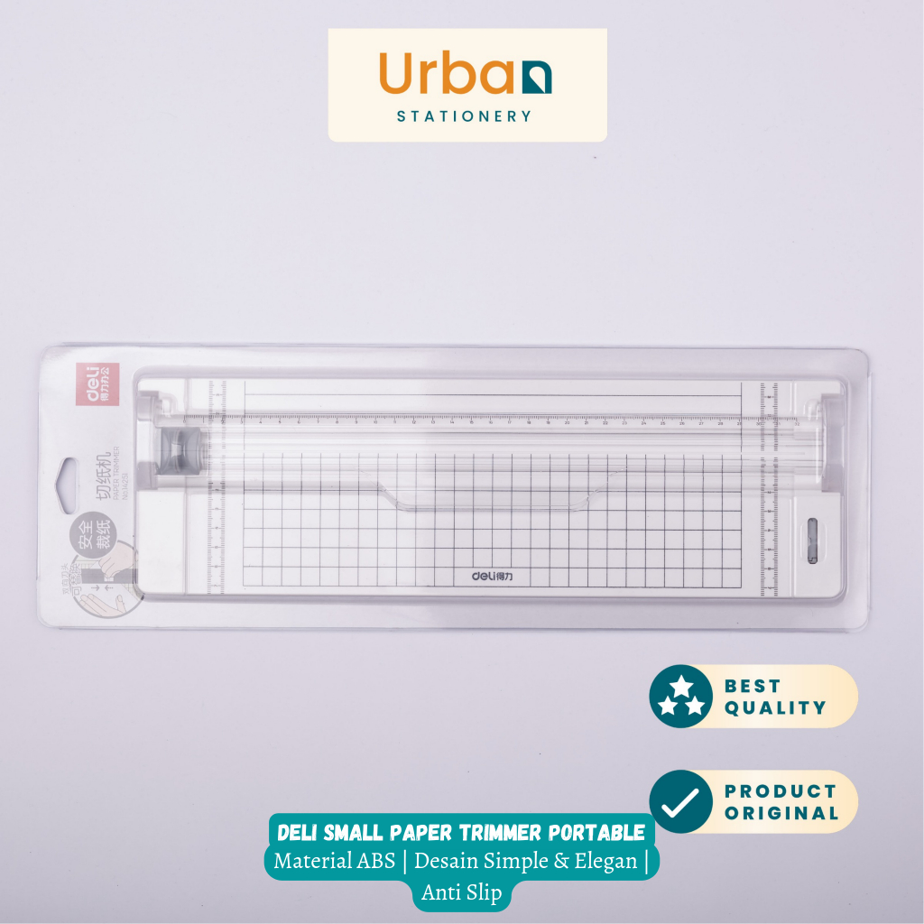 Jual Deli Small Paper Trimmer Portable Pemotong Kertas Kecil A4 A5