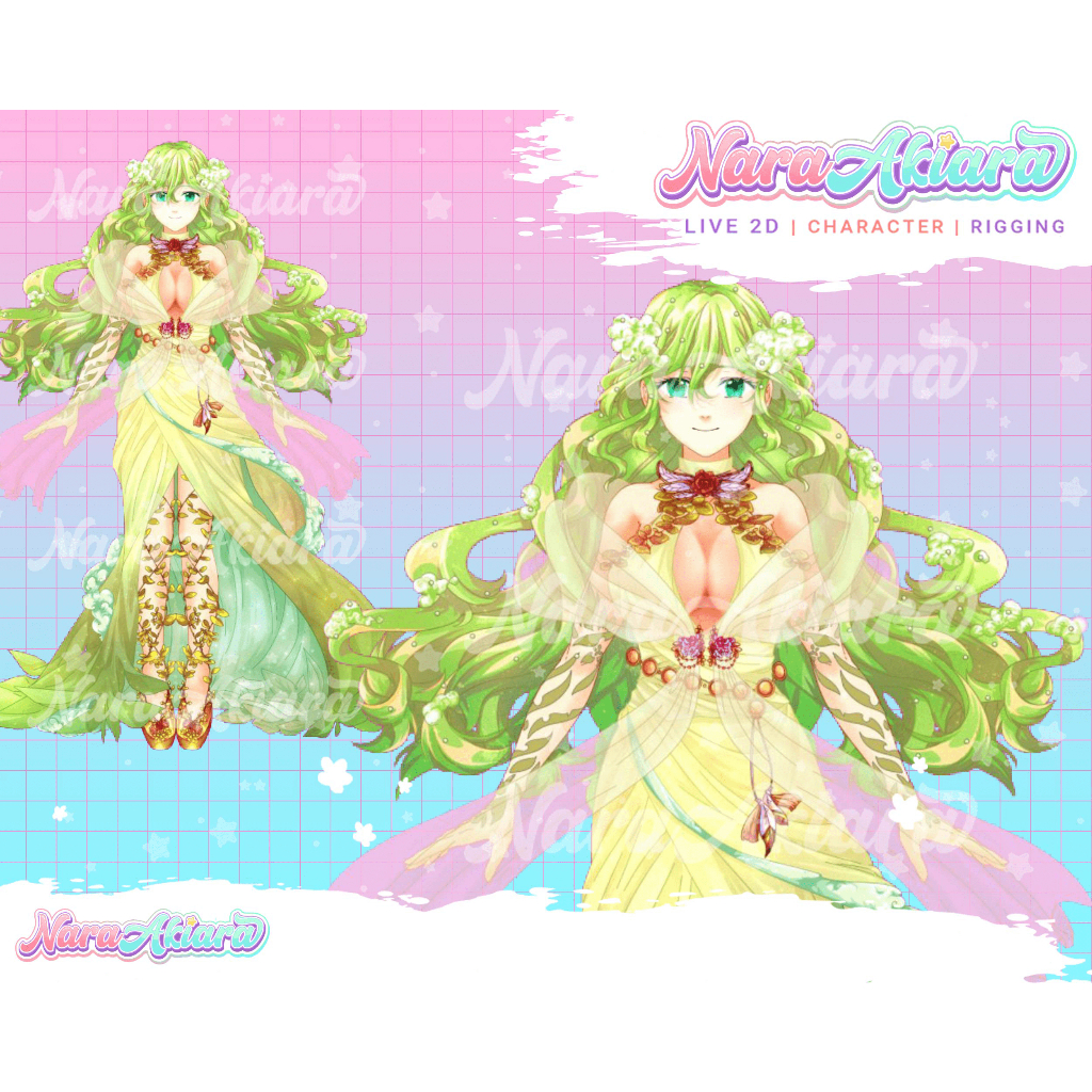 Jual Temukan Berbagai Karakter Anime Vtuber Model Live2D untuk ...