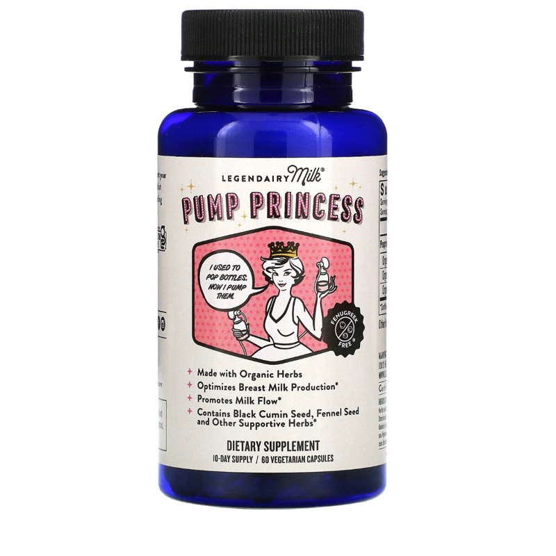 Jual Legendary Milk Pump Princess 60 Capsul | Shopee Indonesia