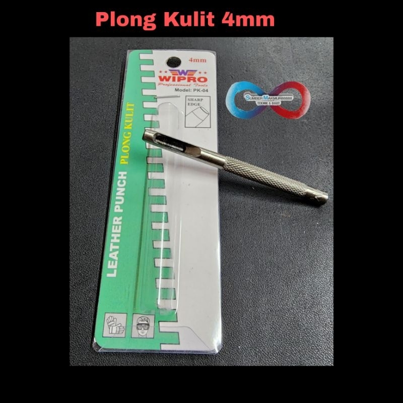 Jual Plong Kulit 4 mm Wipro Alat Pembolong Kulit Punch Leather | Shopee ...