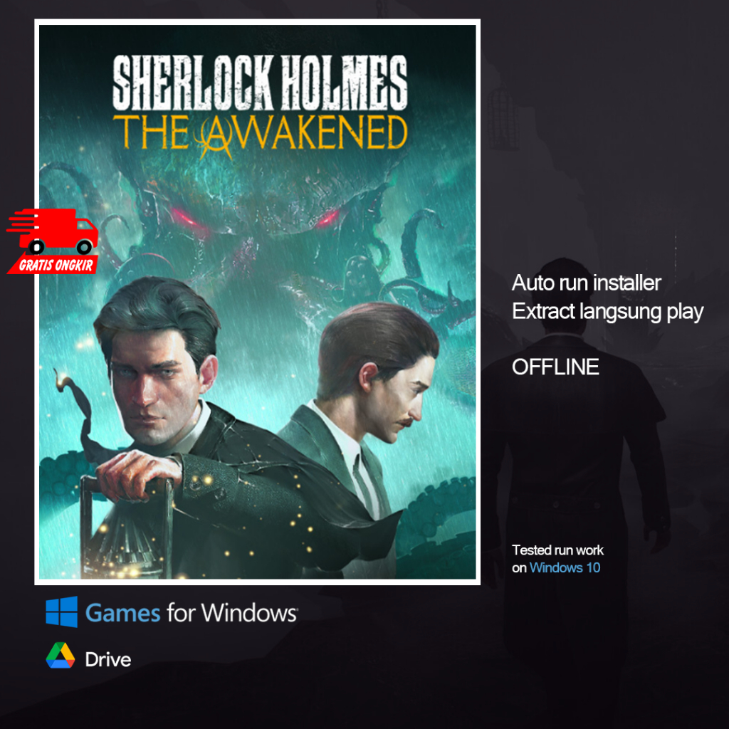Jual Sherlock Holmes The Awakened Remake - Game PC Action Adventure ...