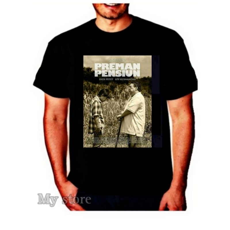 Jual Baju kaos preman pensiun 1/kaos distro sablon DTF | Shopee Indonesia Jual Baju kaos preman pensiun 1/kaos distro sablon DTF | Shopee Indonesia