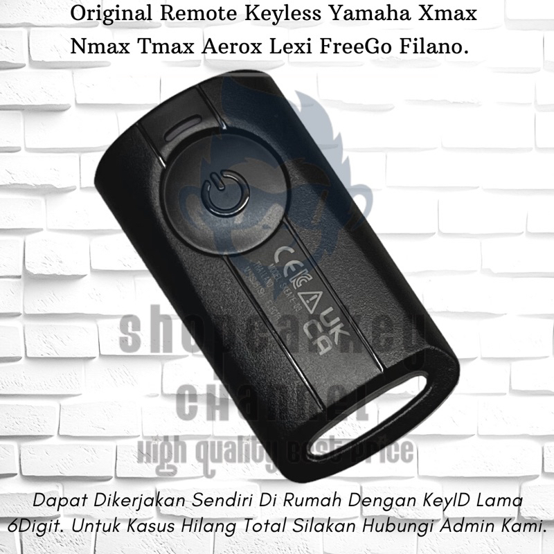 Jual Kunci Remote Keyless Motor Yamaha Xmax Tmax Nmax Aerox Lexi Filano ...