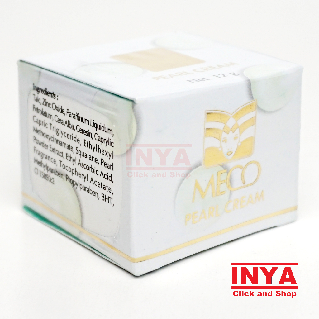 Jual MECO PEARL CREAM 12gr - Krim Muka | Shopee Indonesia