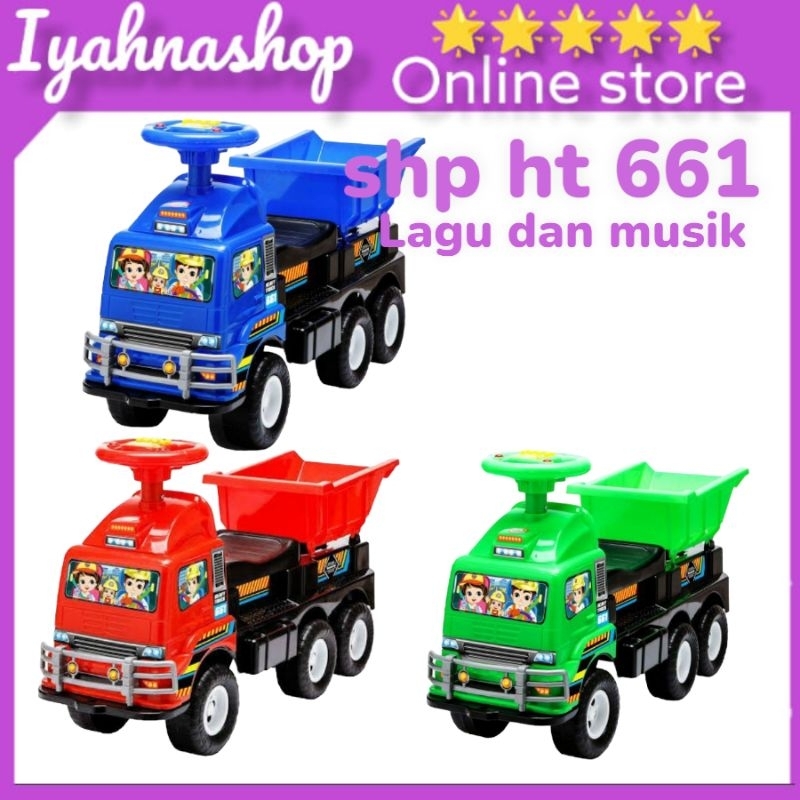 Jual SHP HT 661 MOBIL TRUK PASIR ANAK MOBIL ANAK MURAH TRUK PASIR ...