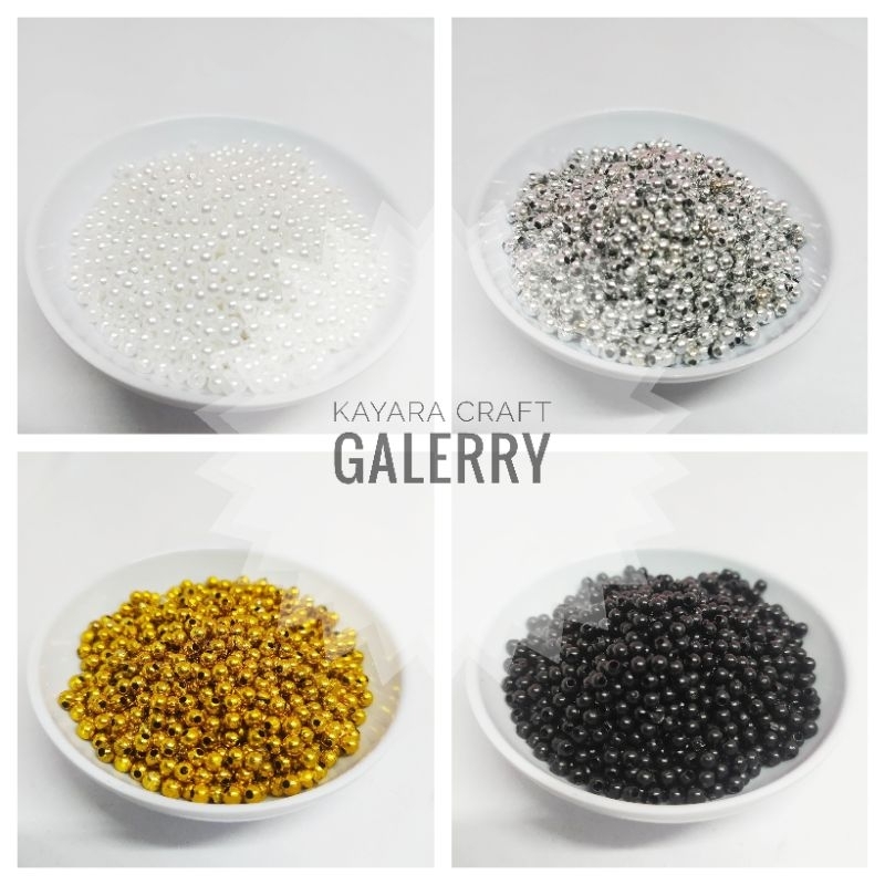 Jual Payet Mutiara 3mm Per Bungkus/Payet Baju/Mutiara Jahit Per Bungkus ...