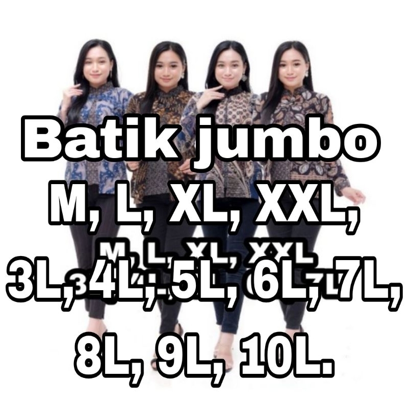 Jual Batik jumbo BIG SIZE JUMBO XXL XXXL 3L 4L 5L MURAH BATIK JUMBO COUPLE "M,L,XL,XXL,XXXL ...
