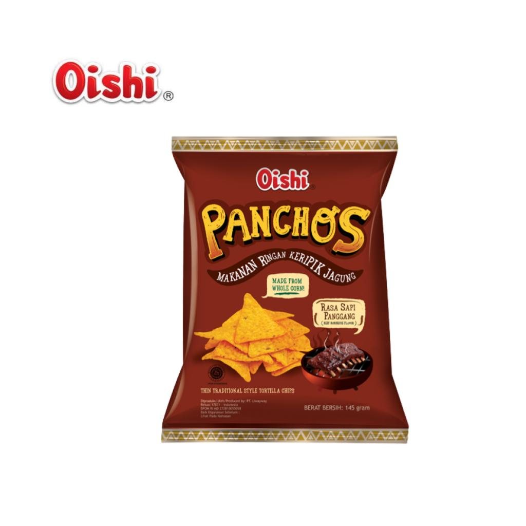 Jual Oishi Panchos Snack Rasa Sapi Panggang 145gr | Shopee Indonesia