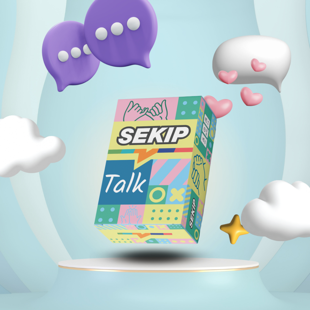 Jual SEKIP Talk Permainan Kartu Pertanyaan Obrolan Deep Talk Card Game ...