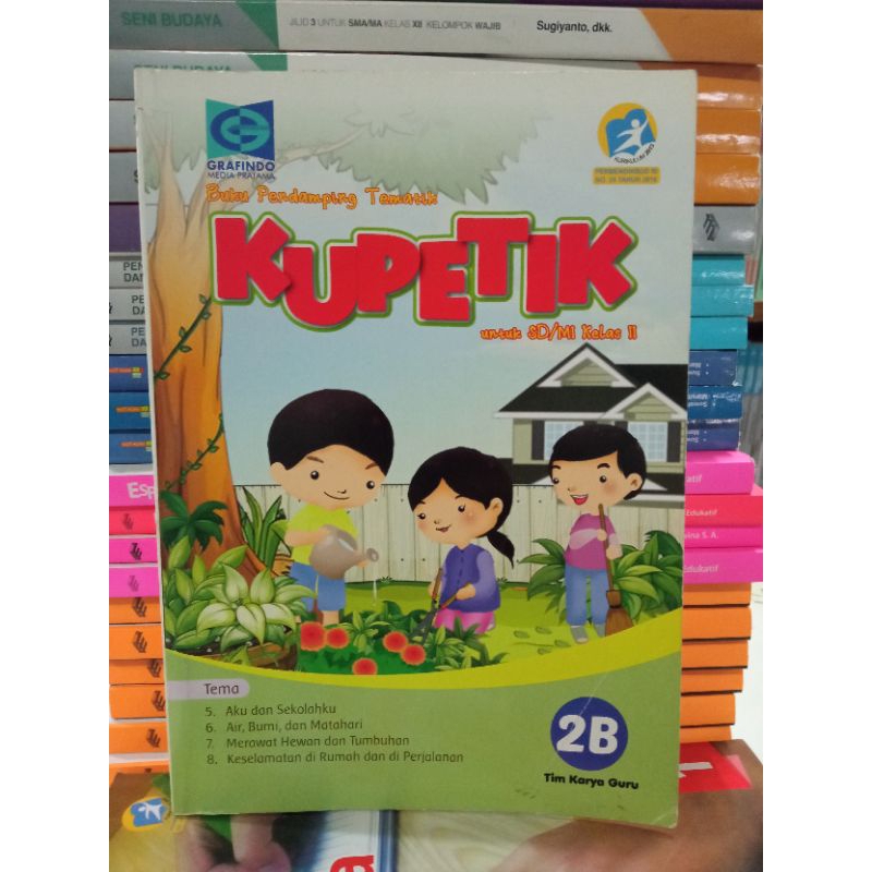 Jual BUKU KUPETIK 2B UNTUK SD KELAS 2 | Shopee Indonesia