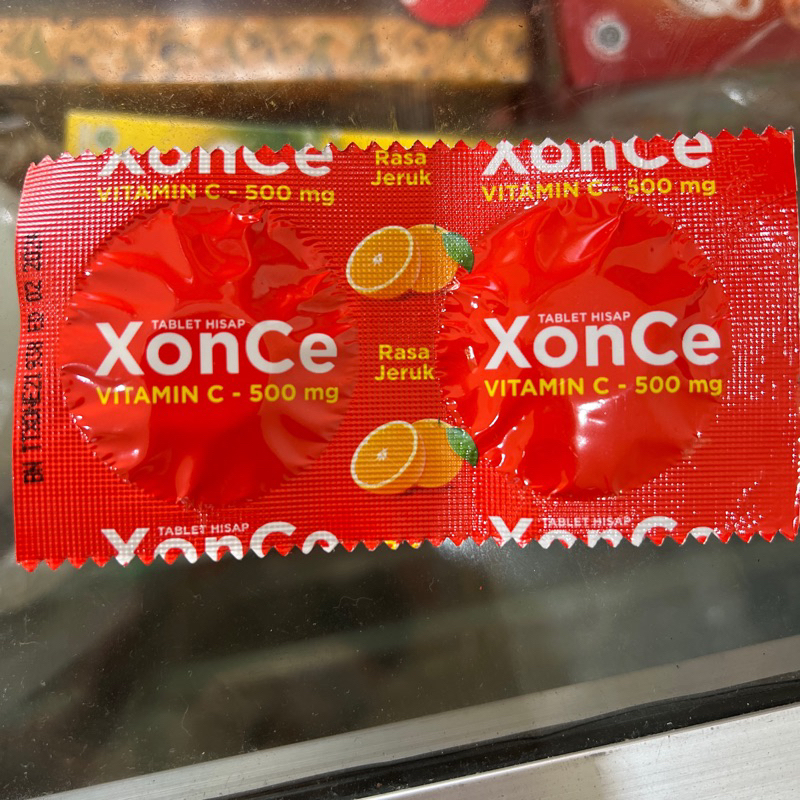 Jual Vitamin c - Xonce Permen rasa Jeruk | Shopee Indonesia