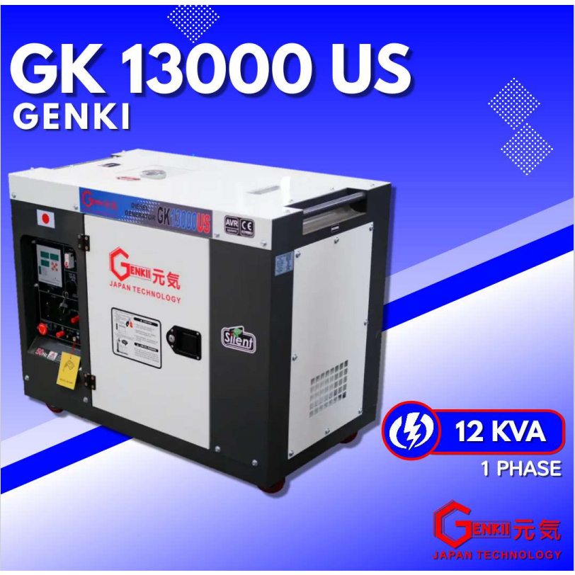 Jual Genset 12 KVA Genki Silent Diesel - Murah | Shopee Indonesia