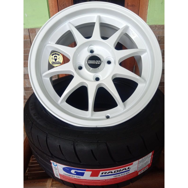 Jual velg mobil enkei tarmac ring 15 cocok agya ayla brio jazz yaris vios swift dll | Shopee ...