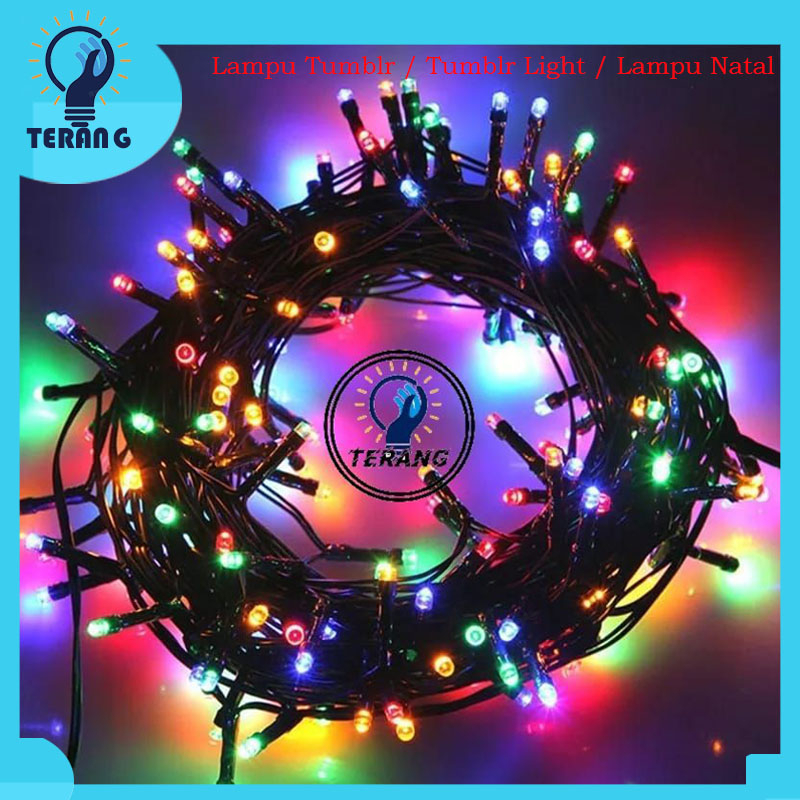 Jual Lampu tumblr/lampu natal led/tumblr light/tumblr led 7warna lancip ...