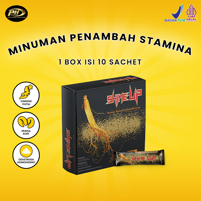 Jual Shine Up Minuman Energy Terbuat Dari Gingseng Putih Korea ...
