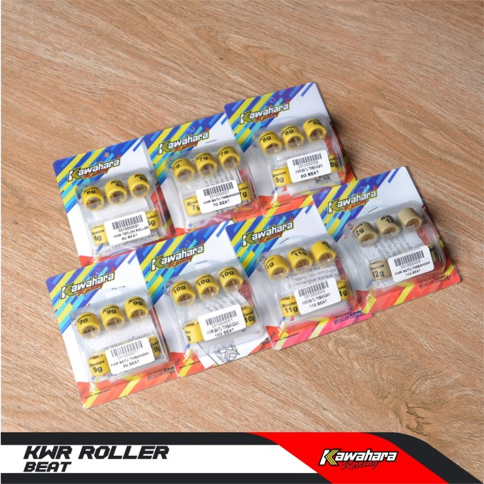 Jual Kawahara Teflon Roller Beat / Scoopy Carbu [6 PCS] | Shopee Indonesia