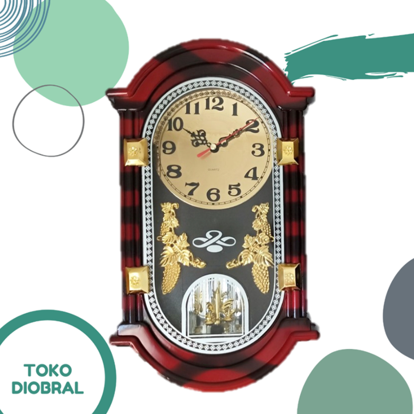 Jual Jam Dinding klasik Bunyi Melodi dan rotary putar nuansa Islam ...