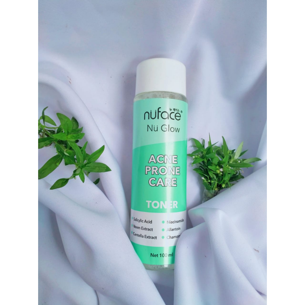 Jual Nuface Nu Glow Acne Prone Care Toner (Normal to Oily Skin Toner ...