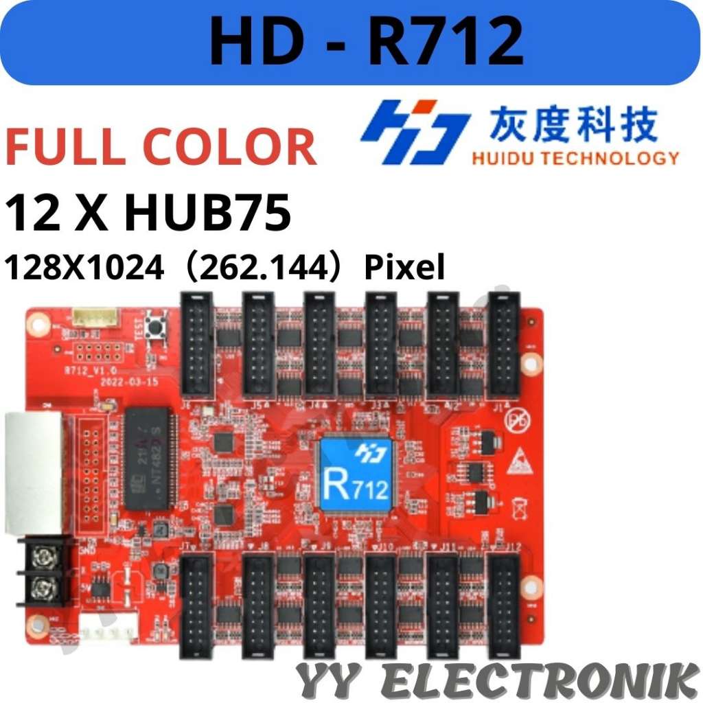 Jual Controller Huidu HD-R712 HD R712 Receiving Card Videotron | Shopee Indonesia