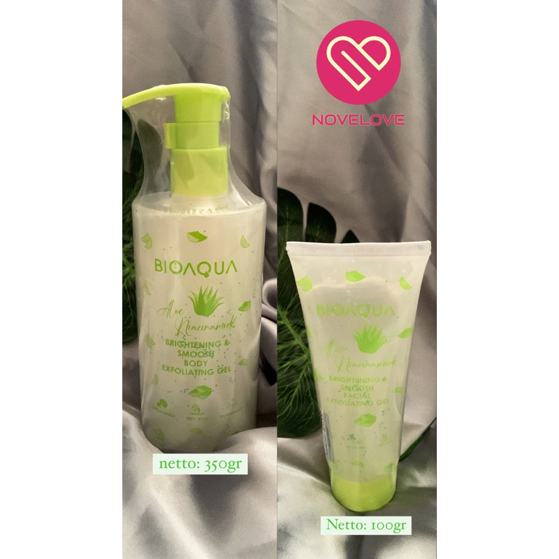 Jual BIOAQUA - Scrub Wajah Peeling Gel Niacinamide Brightening & Smooth ...
