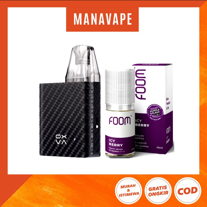 Jual OXVA XLIM SQ POD AUTHENTIC + LIQUID FOOM SALT NIC 30ML | Shopee ...