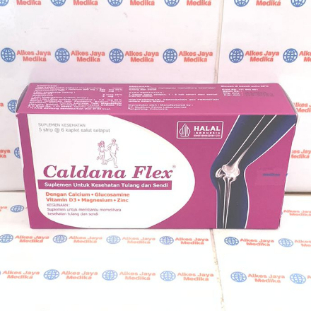 Jual Caldana Flex Box Isi 30 Kaplet - Kesehatan Tulang Dan Sendi ...
