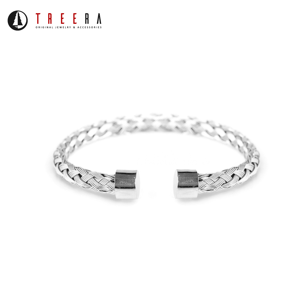 Jual Treera Dazzler Gelang Titanium Pria Anyam 1 Layer Original Premium ...